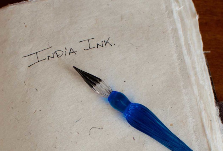 Pens to use on Lokta paper.