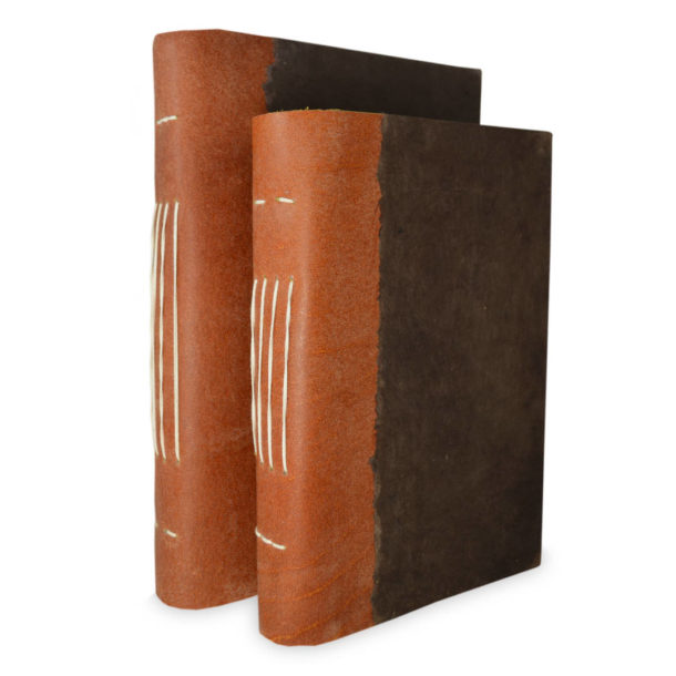 Nepali Collector Handmade Leather & Lokta Paper Notebook | Kathmandu ...