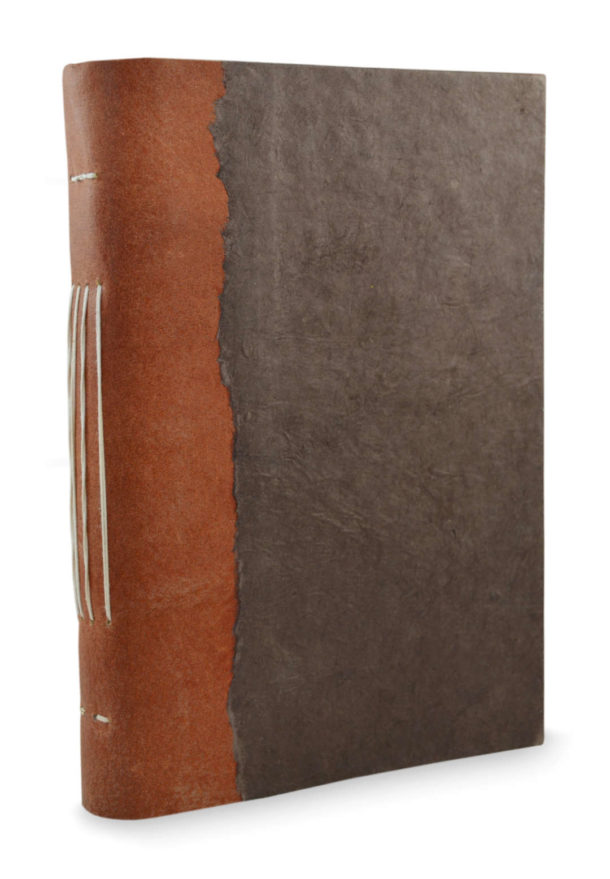 Nepali Collector Handmade Leather & Lokta Paper Notebook | Kathmandu ...