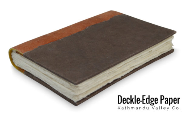 Nepali Collector Handmade Leather & Lokta Paper Notebook | Kathmandu ...