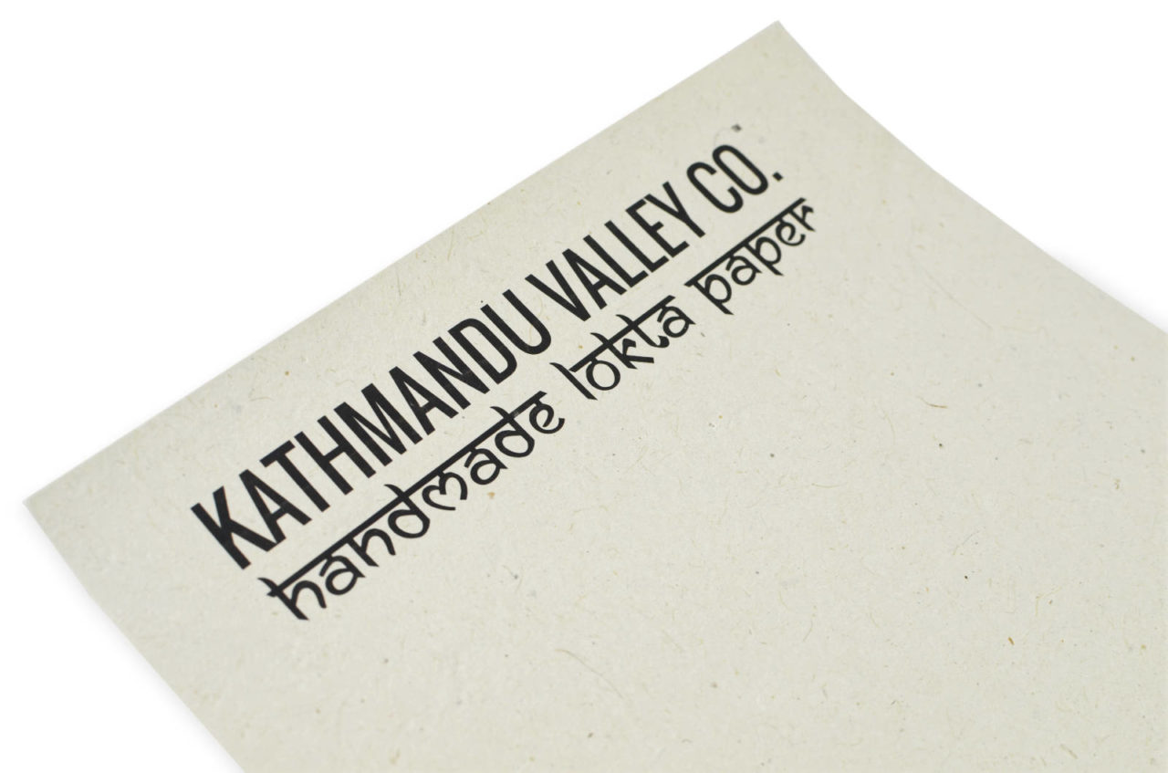 Tree-free Lokta Card Stock Paper - Handmade in Nepal | Kathmandu Valley Co.